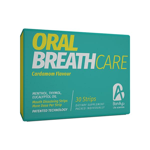 Buy BonAyu Oral Breath Care Mouth Dissolving Strips - Cardamom 30's ...