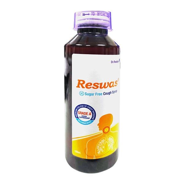 Buy RESWAS SUGAR FREE Cough Syrup 120ml Online at Upto 25% OFF | Netmeds