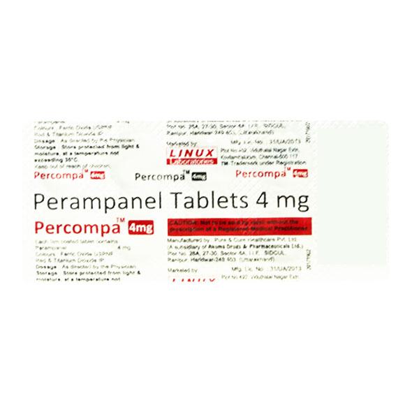 Buy PERCOMPA 4mg Tablet 10's Online at Upto 25% OFF | Netmeds