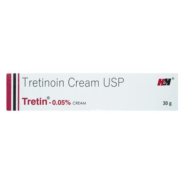 Tretin 0.05% Cream 30gm : Uses, Side Effects, Price | Netmeds