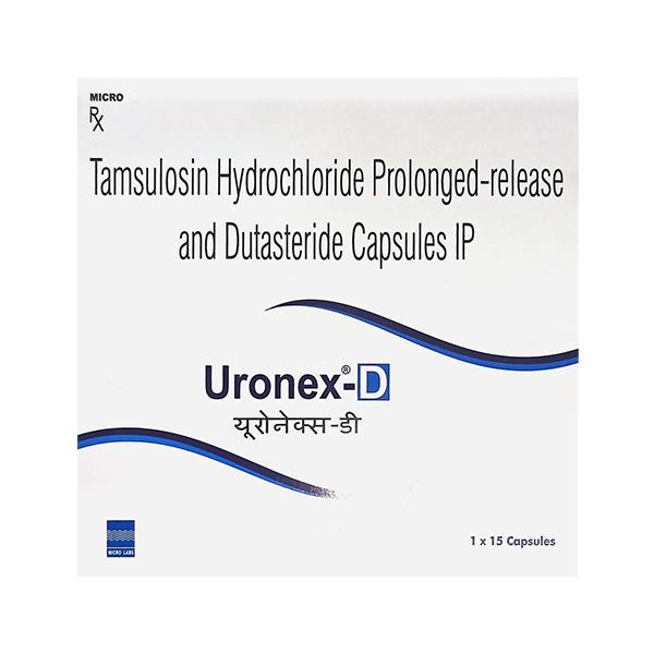 URONEX D Capsule 15's Price, Uses, Side effects, Substitutes | Netmeds