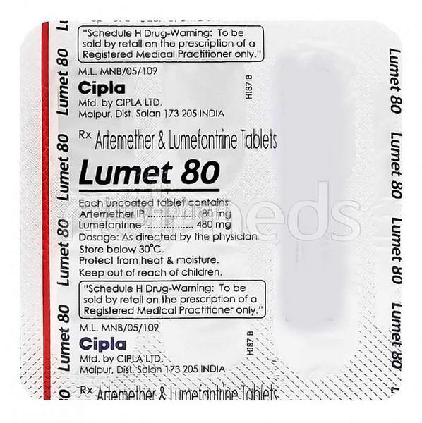 Buy Lumet 80mg Tablet 6'S Online at Upto 25% OFF | Netmeds