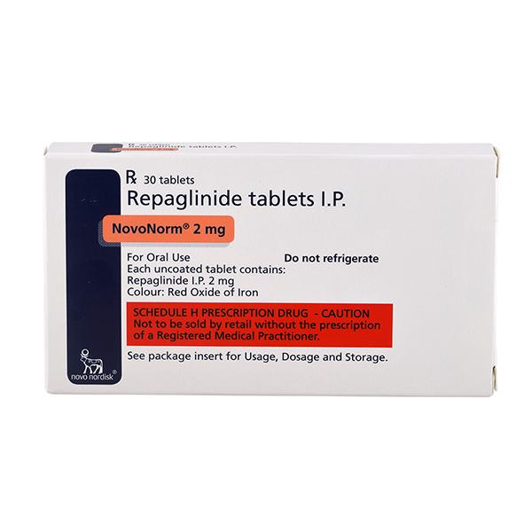 Novonorm 2mg Tablet 15'S : Uses, Side Effects, Price | Netmeds