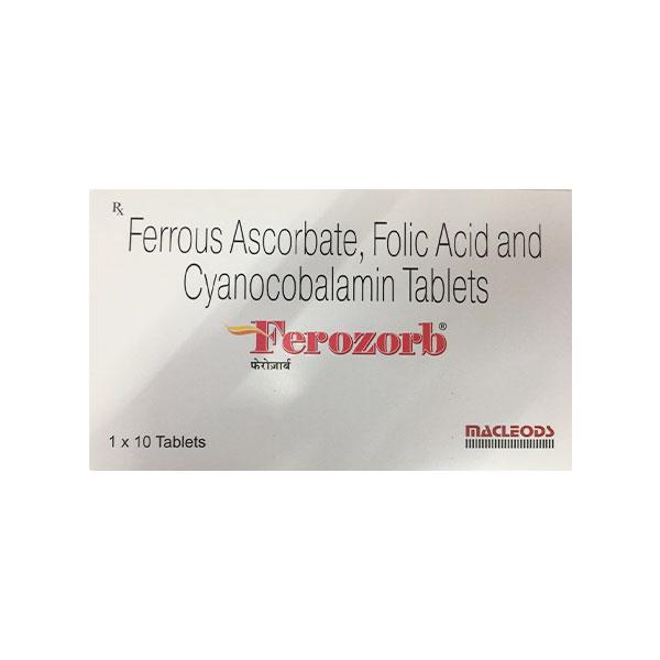 Buy Ferozorb Tablet 10'S Online at Upto 25% OFF | Netmeds