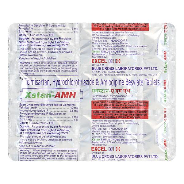 Xstan Amh Tablet 15'S : Price, Uses, Side Effects | Netmeds