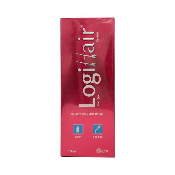 Logihair (Spray/Solution) Serum 126ml Price, Uses, Side effects ...