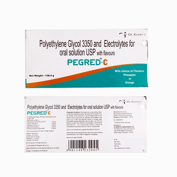 Buy Pegred C Powder 138.4Gm Online at Upto 25% OFF | Netmeds