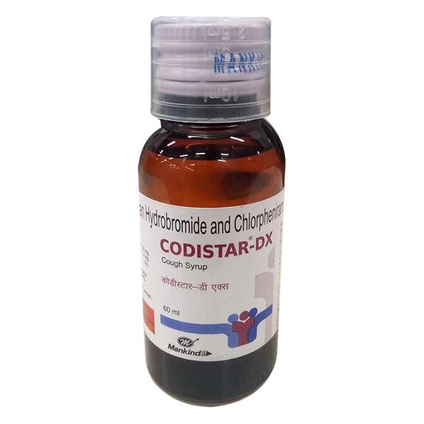 Buy Codistar DX Syrup 60ml Online at Upto 25% OFF | Netmeds