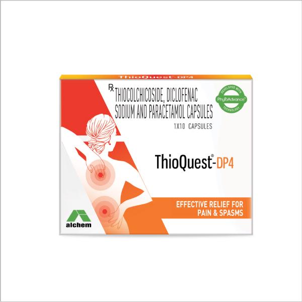 Thioquest Dp4 Capsule 10'S : Price, Uses, Side Effects | Netmeds