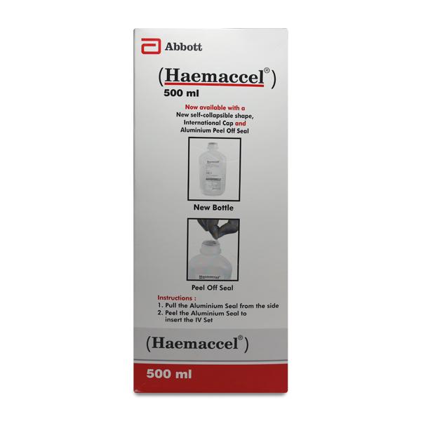 HAEMACCEL Infusion 500ml Price, Uses, Side effects, Substitutes | Netmeds