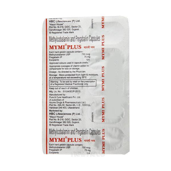 Buy Mymi Plus Capsule 10'S Online at Upto 25% OFF | Netmeds