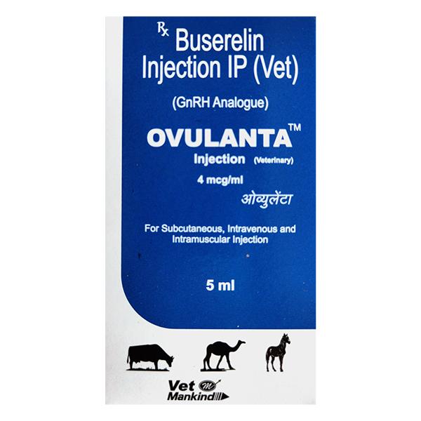 OVULANTA (VET) Injection 5ml Price, Uses, Side effects, Substitutes ...