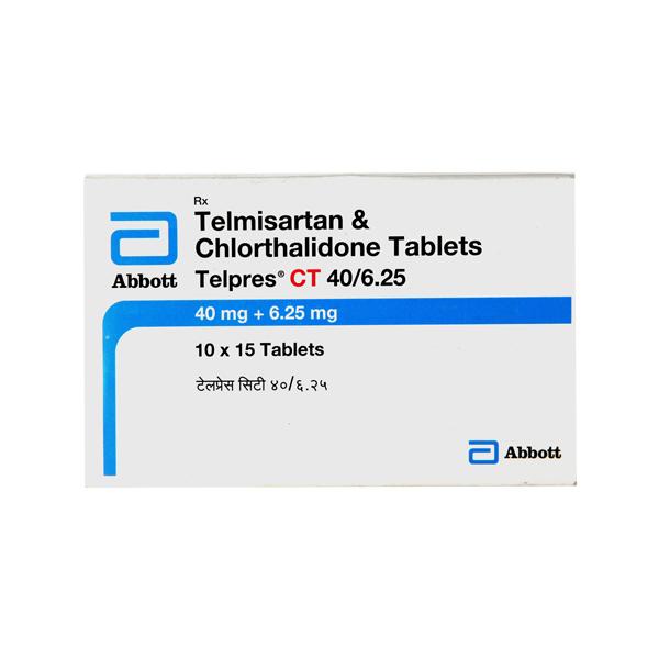 Buy Telpres Ct 40/6.25Mg Tablet 15's Online | Price, Uses & Side ...