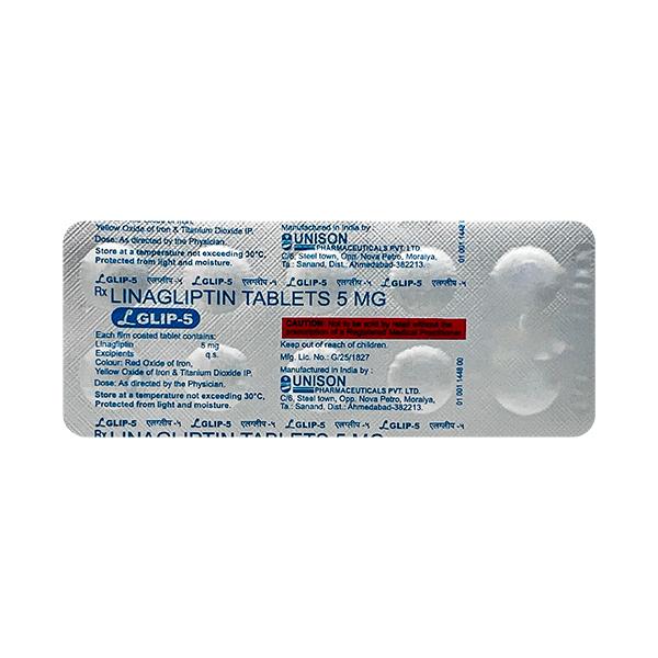 L GLIP 5 Tablet 10's