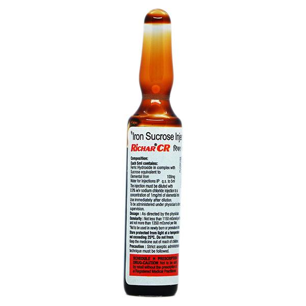 RICHAR CR Injection 5ml Price, Uses, Side effects, Substitutes | Netmeds