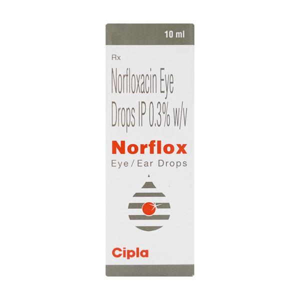 Buy Norflox Eye/Ear Drops 10ml Online at Upto 25% OFF | Netmeds