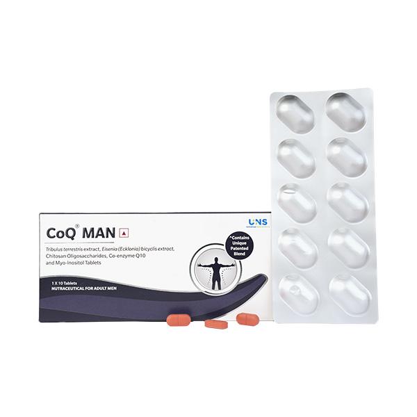Buy COQ MAN Tablet 10's Online | Netmeds