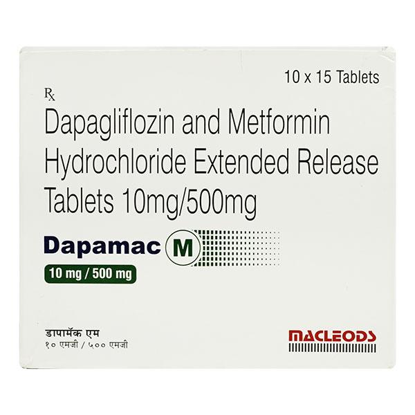 DAPAMAC M 10/500 Tablet 15's : Price, Uses, Side Effects | Netmeds