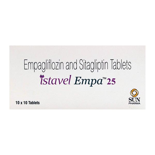 ISTAVEL EMPA 25 Tablet 10's