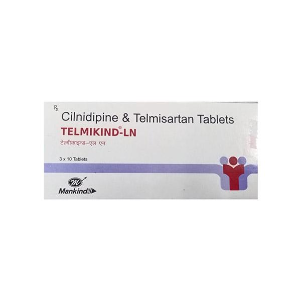 TELMIKIND LN Tablet 10's Price, Uses, Side effects, Substitutes | Netmeds