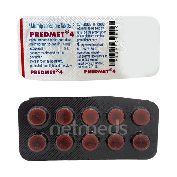 Predmet 4mg Tablet 10'S - Buy Medicines online at Best Price from ...