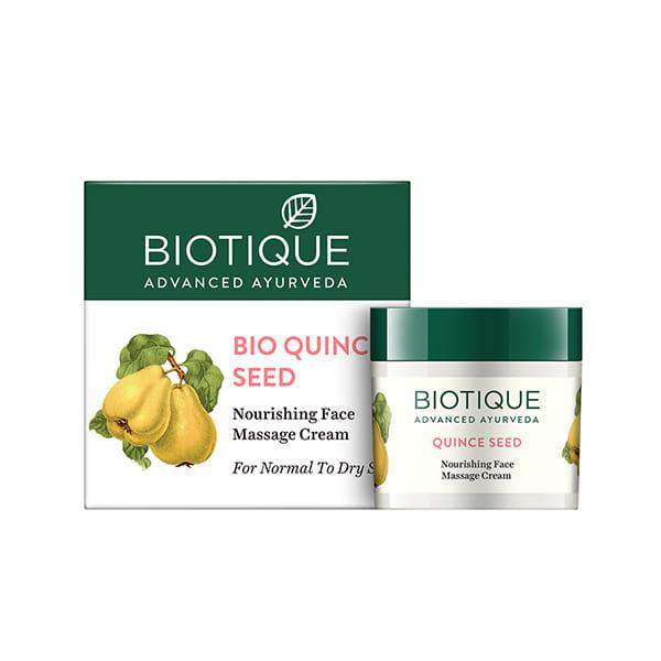 Buy Biotique Quince Seed Nourishing Face Massage Cream for Normal to ...