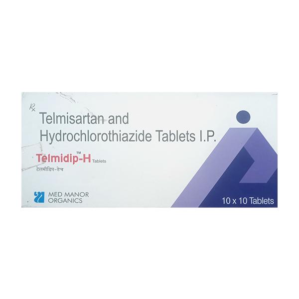 TELMIDIP H Tablet 10's Price, Uses, Side effects, Substitutes | Netmeds