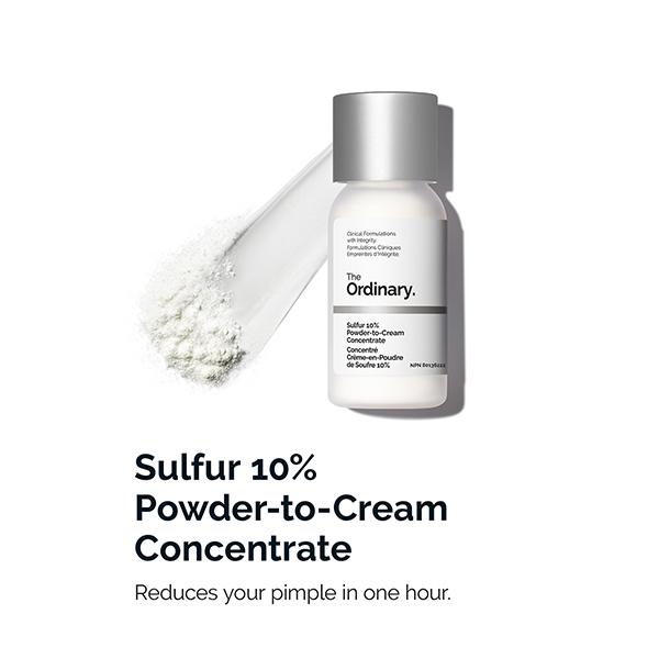 The Ordinary Sulfur 10% Powder-To-Cream Concentrate 5 gm