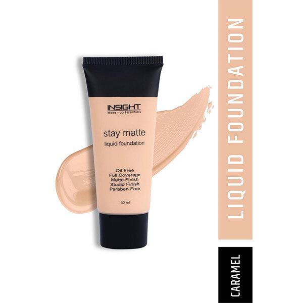 Buy Insight Cosmetics Stay Matte Liquid Foundation -Caramel 30 ml ...