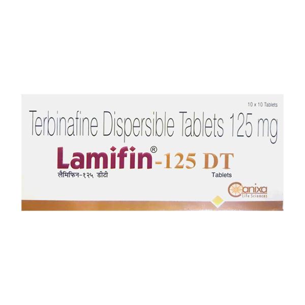 LAMIFIN 125 DT Tablet 10's Price, Uses, Side effects, Substitutes | Netmeds