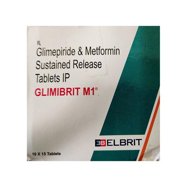 Glimibrit M 1mg Tablet 15'S : Price, Uses, Side Effects | Netmeds
