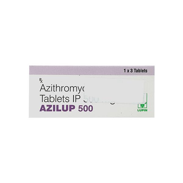 Azilup 500mg Tablet 3'S Price, Uses, Side effects, Substitutes | Netmeds