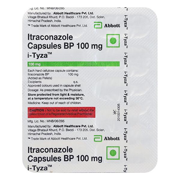 Buy I TYZA Capsule 10's Online at Upto 25% OFF | Netmeds