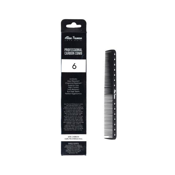 Buy Alan Truman Cb-06 Fine & Wide Teeth Carbon Comb 1's Online at Best ...