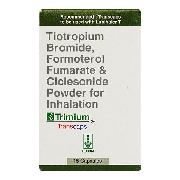 Trimium Transcaps 15'S Price, Uses, Side effects, Substitutes | Netmeds