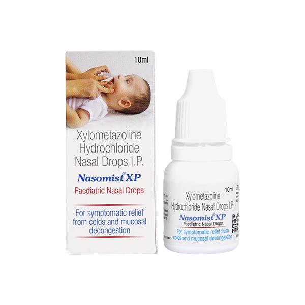 Buy NASOMIST XP Paediatric Nasal Drops 10ml Online at Upto 25% OFF ...