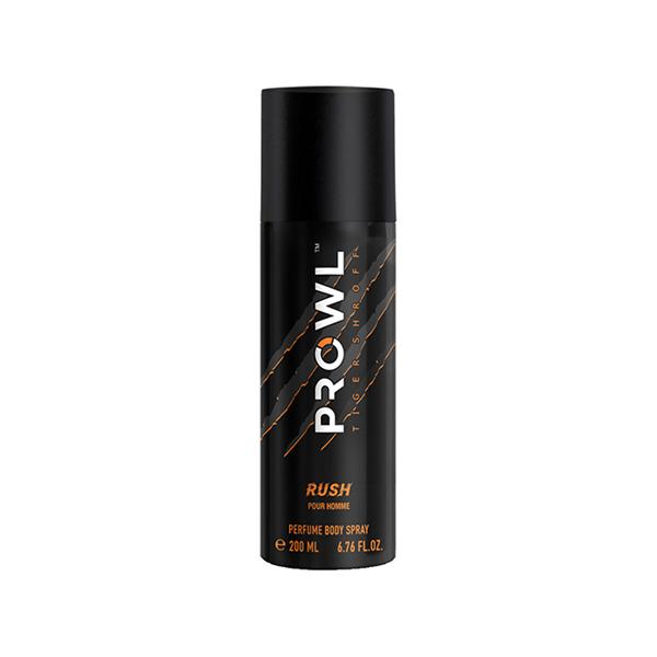 Buy Prowl By Tiger Shroff, Deodorant Perfume Body Spray - Rush 200 ml ...