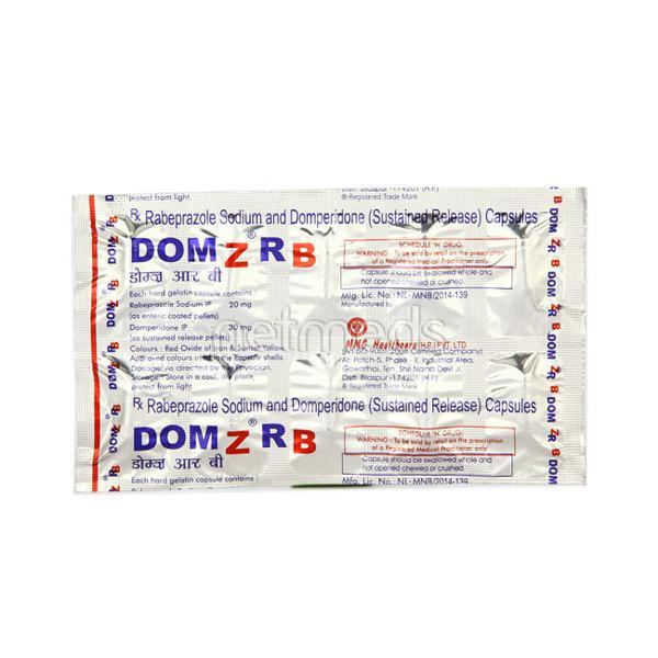 Buy Domz RB Capsule 10'S Online at Upto 25% OFF | Netmeds
