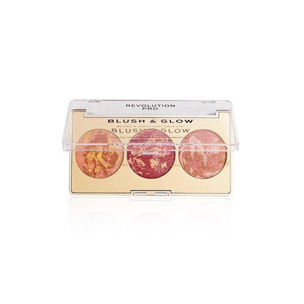 Buy Revolution Pro Blush & Glow Palette Cranberry Glow 8.4 gm Online at ...