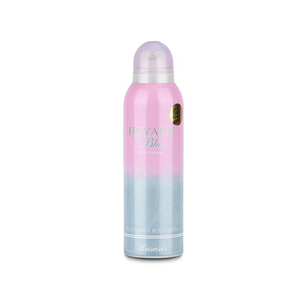 Buy Rasasi Royale Blue Deodorant for Women 200 ml Online at Discounted ...