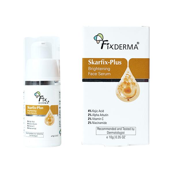 Fixderma Skarfix Plus 4% Kojic Acid Brightening Face Serum Fades Dark Spots & Hyperpigmentation ...