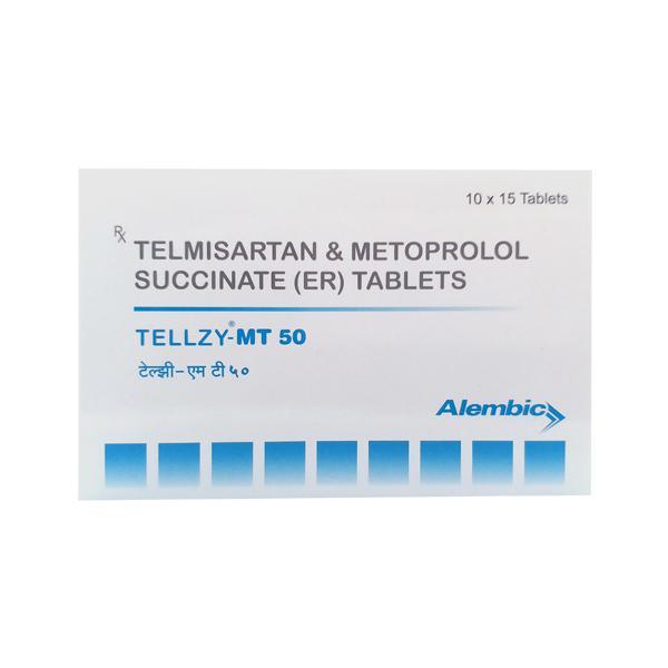 Tellzy MT 50mg Tablet 15'S : Price, Uses, Side Effects | Netmeds