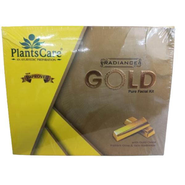 Buy Plantscare Radiance Gold Pure Facial Kit 220 g Online at Discounted ...