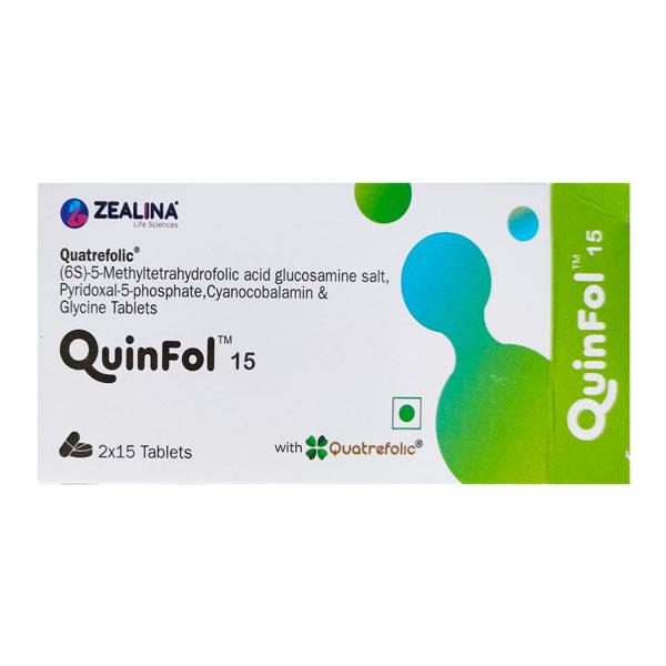 QUINFOL 15 Tablet 15's Price, Uses, Side effects, Substitutes | Netmeds