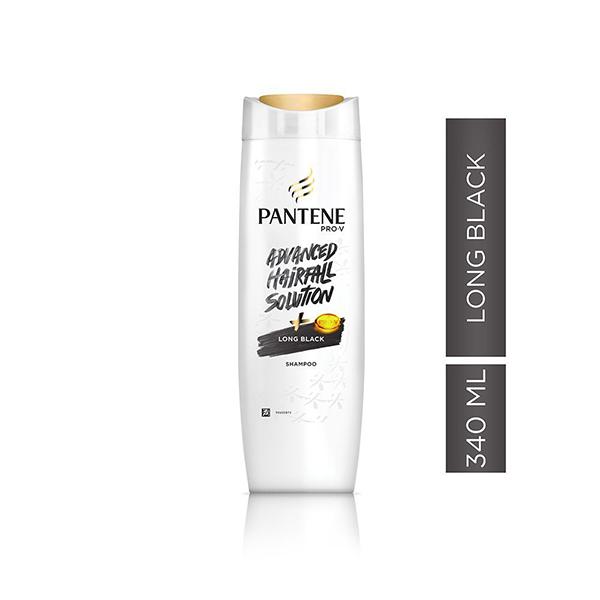 Buy Pantene Advanced Hair Fall Solution Long Black Shampoo 340 gm ...