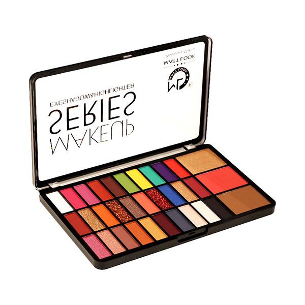 Buy Matt Look Makeup Series Eyeshadow & Highlighter, Multicolor - 3 49 ...