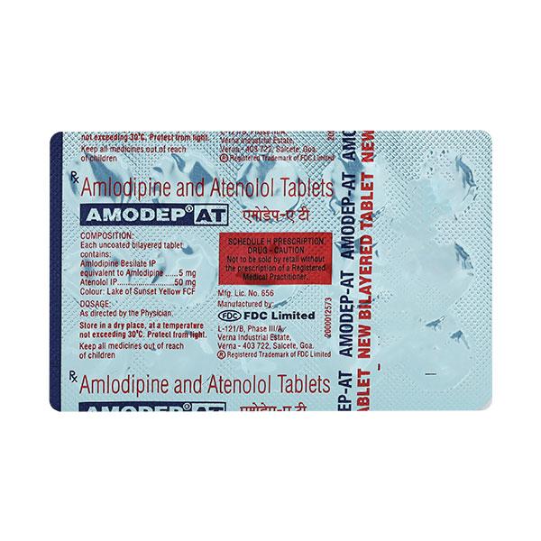 AMODEP AT Tablet 15's : Price, Uses, Side Effects | Netmeds