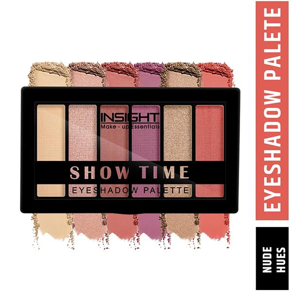 Buy Insight Cosmetics Show Time Eyeshadow Palette - Nude Hues 15 gm ...
