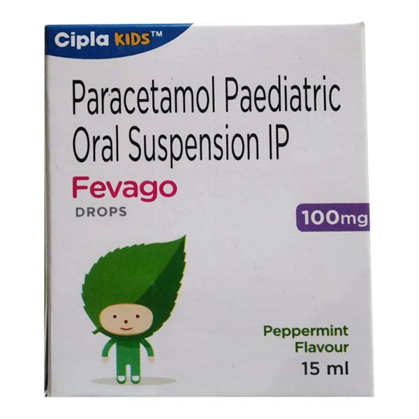 Fevago 100mg Peppermint Flavour Drops 15ml Price, Uses, Side effects ...