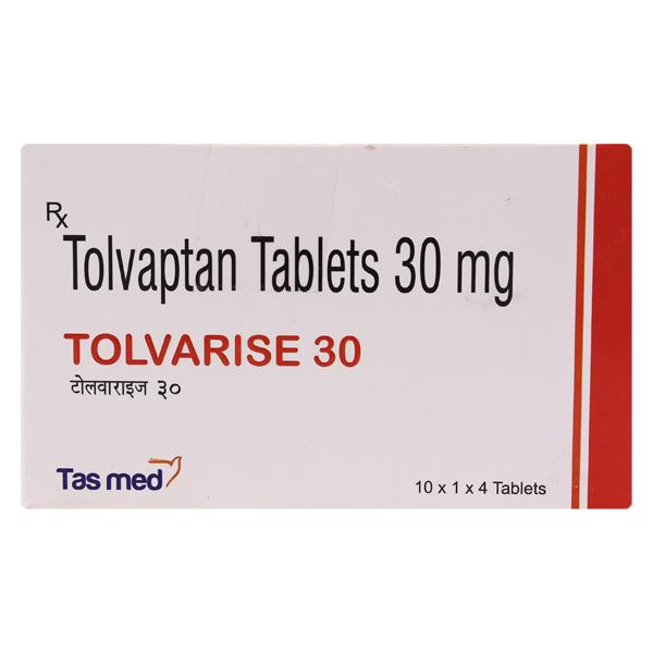 TOLVARISE 30 Tablet 4's Price, Uses, Side effects, Substitutes | Netmeds